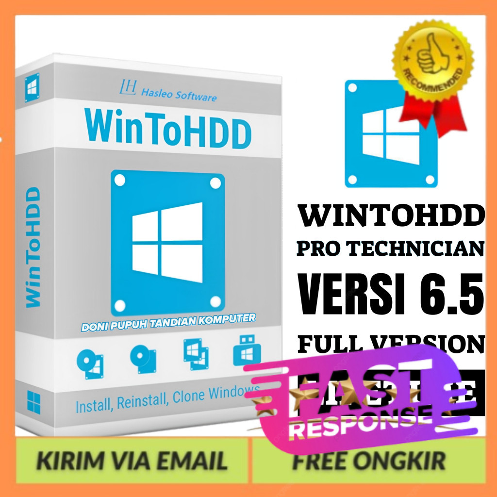 Jual WinToHDD / Win To HDD Pro Technician Full Version Lifetime + Video ...