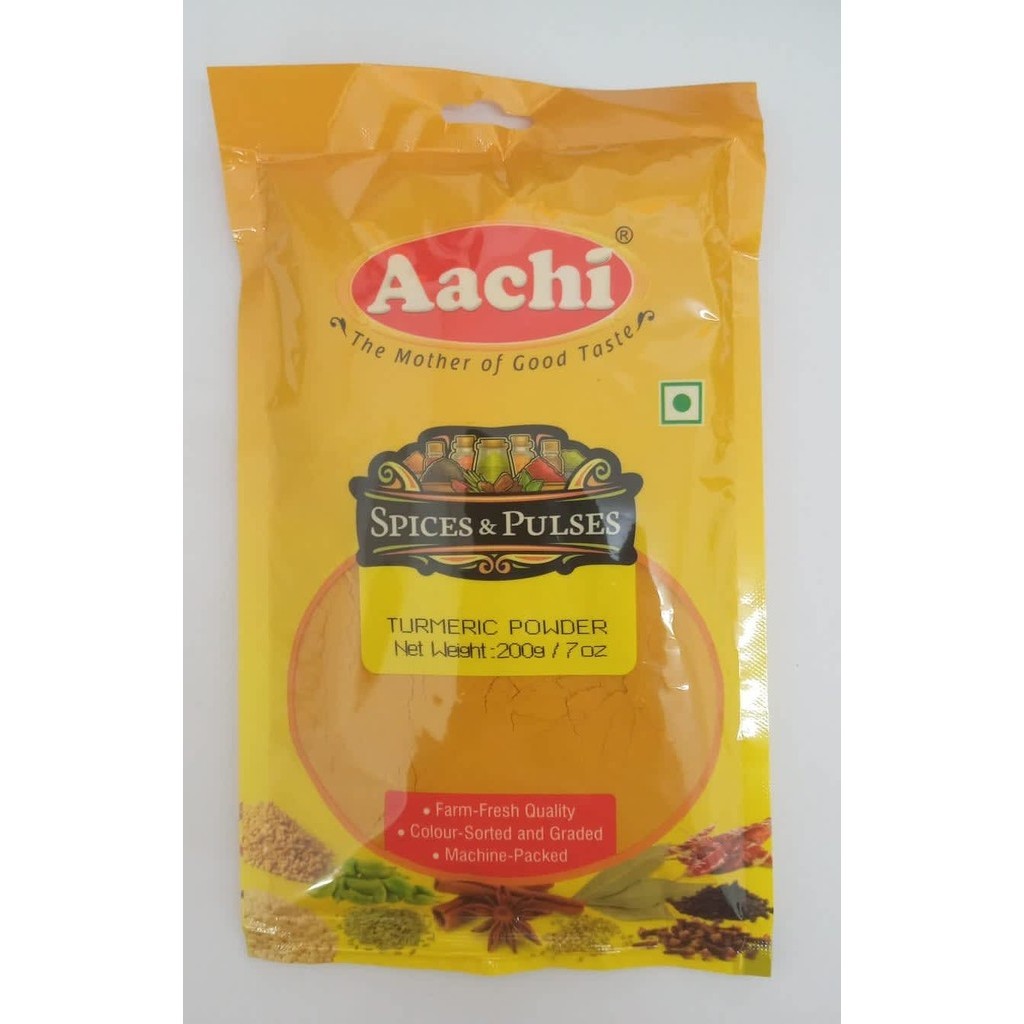 Jual AACHI TURMERIC POWDER 200GM | Shopee Indonesia