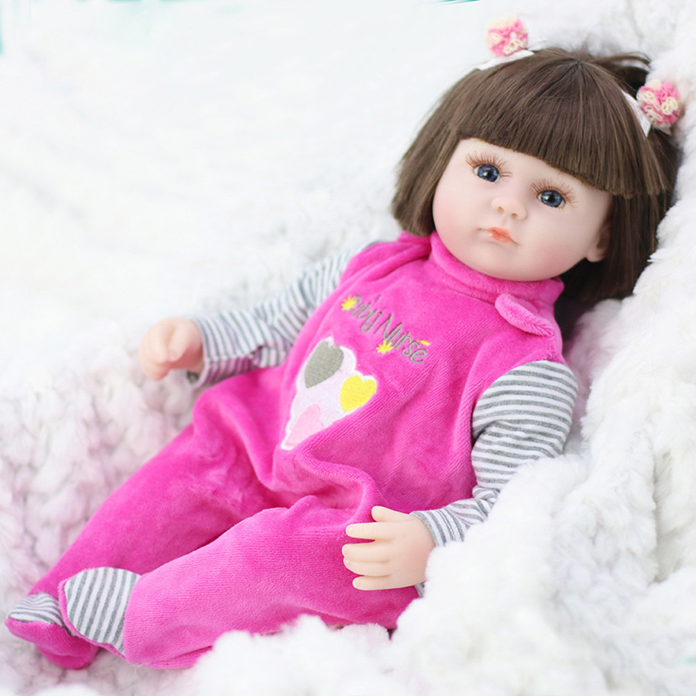 Jual 42cm Reborn Doll For Girls Sleeping Accompany Newborn Baby Infant ...