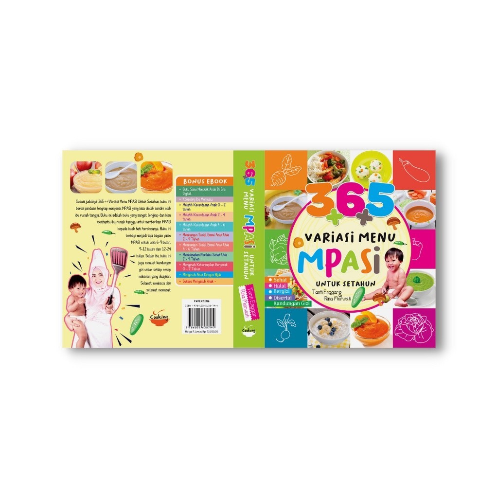 Jual Buku 365++ Variasi Menu MPASI untuk Satu Tahun - Tanti Enggar ...