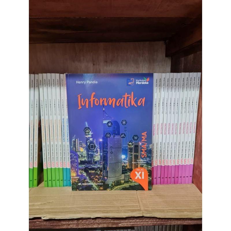 Jual OBRAL Buku Informatika Kelas XI 11 SMA Kurikulum Merdeka Erlangga | Shopee Indonesia
