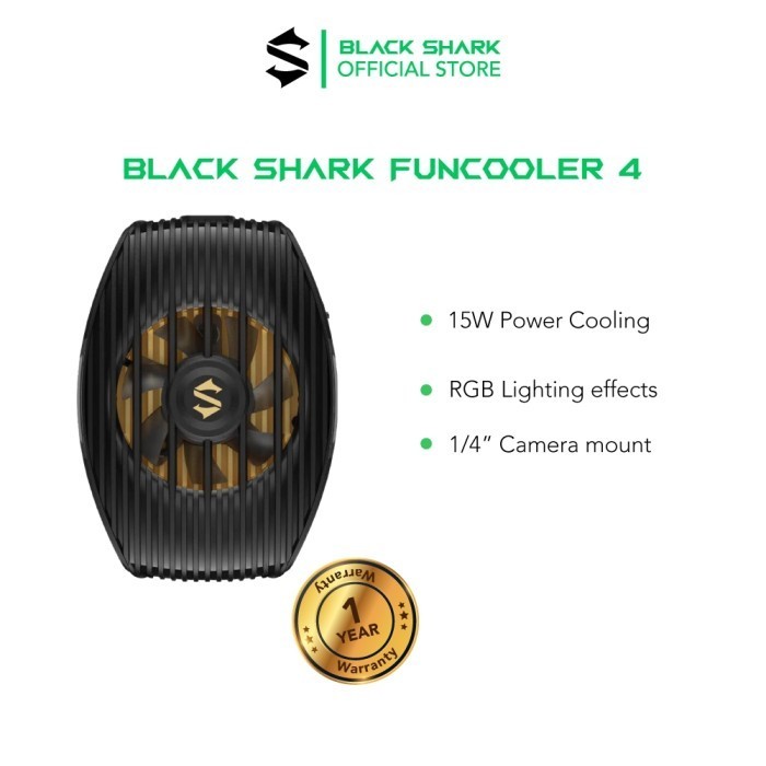 Jual Black Shark FunCooler 4 Gaming Fun Cooler Mobile Phone Cooling Fan ...
