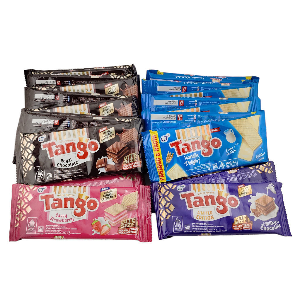 Jual Tango Mini Wafer RENCENG - Netto 10bks x 16gr | Shopee Indonesia