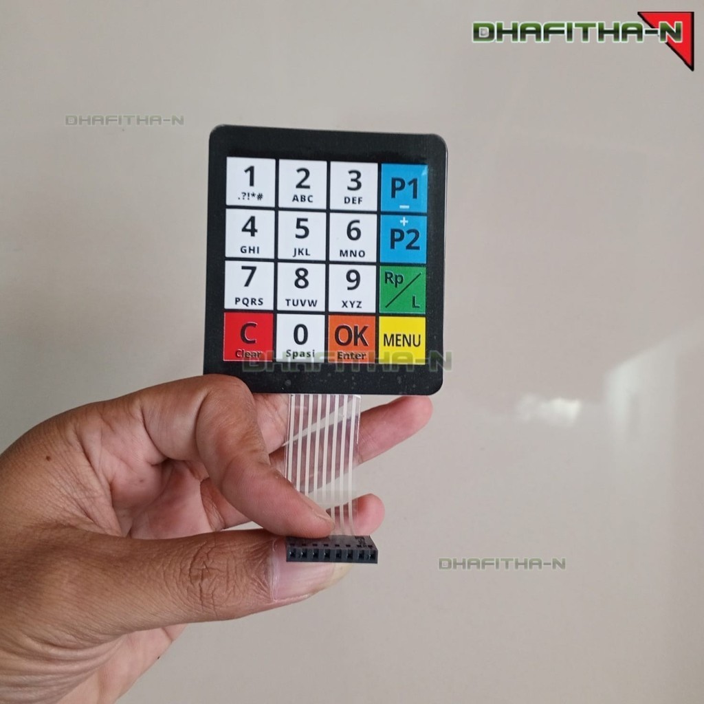 Jual KEYPAD PERTAMINI POM MINI DIGITAL STANDAR CUSTOM LAMINASI HITAM ...
