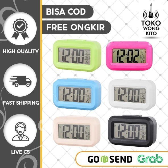 Jual Jam Meja Digital Alarm Digital LED Table Digital Clock with ...