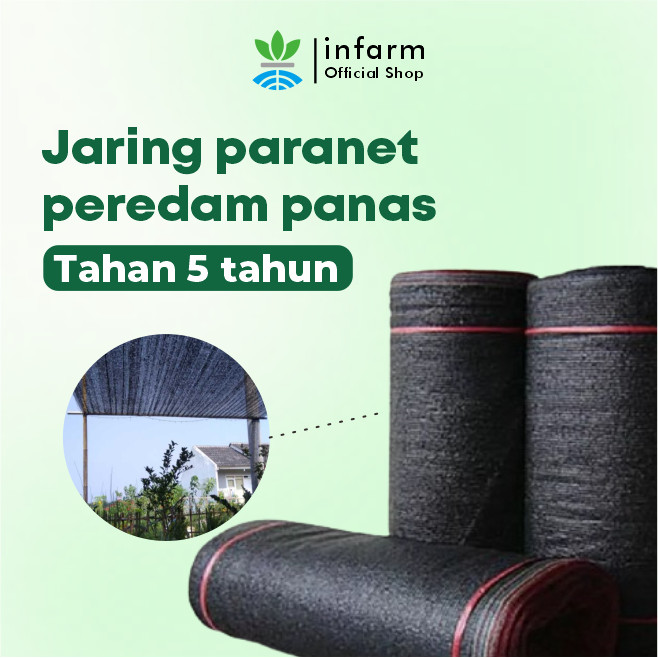 Jual INFARM - Jaring Paranet Pelindung Panas Sinar Matahari Anti UV 65% ...
