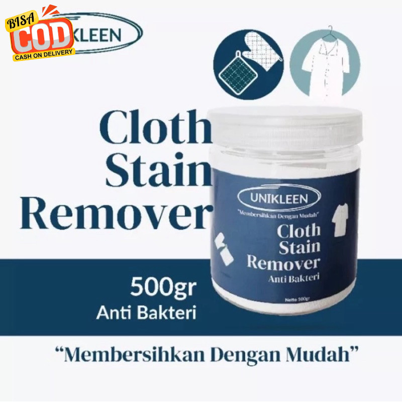 Jual UNIKLEEN - Cloth Stain Remover 500GRAM / Penghilang noda pada ...