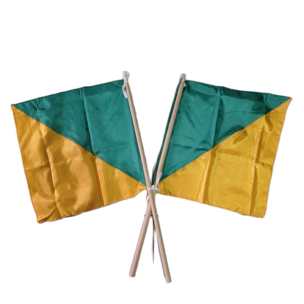 Jual BENDERA SEMAPHORE HW 1 PSG HIJAU KUNING | Shopee Indonesia
