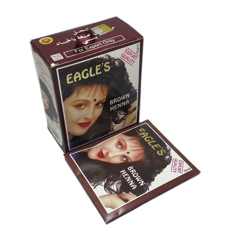 Jual PEWARNA RAMBUT HENNA BROWN EAGLE'S EXPORT QUALITY harga 1pcs ...