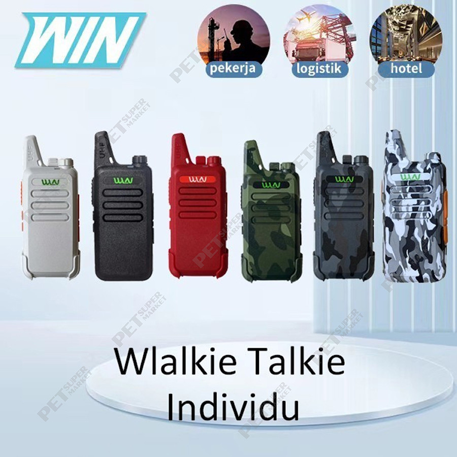 Jual Handy Talky HT WLN UHF C1 wireless two-way intercom 1 unit ...