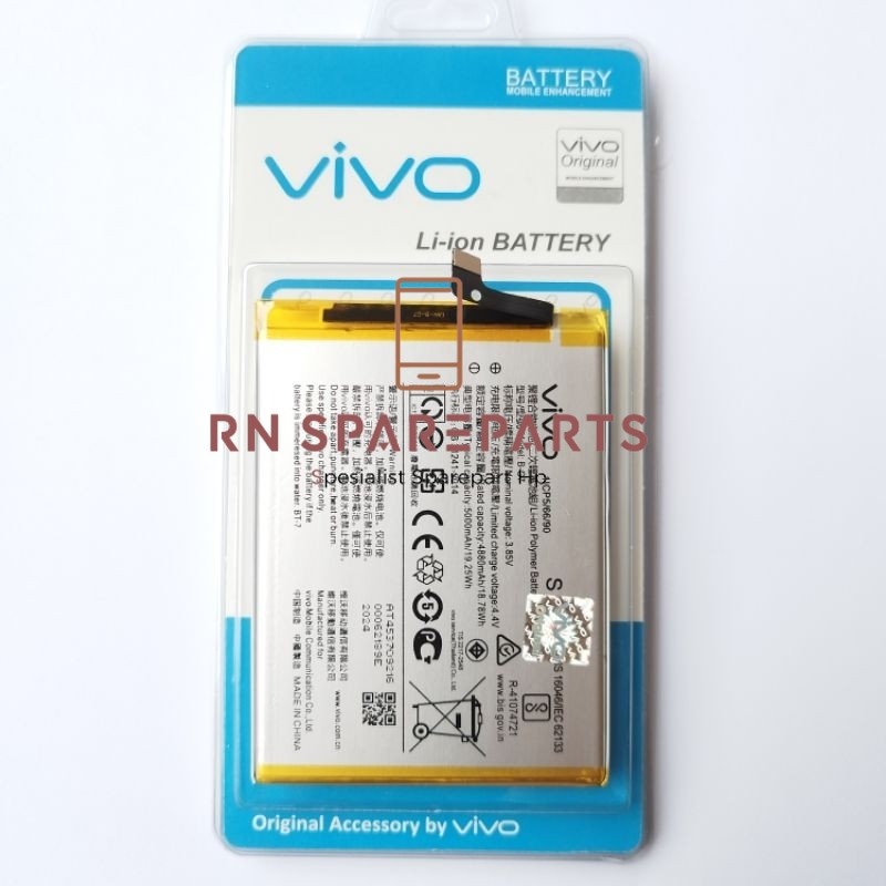Jual BATERAI BATRE BATTERY VIVO Y12 Y12i Y15 Y17 2019 / Z1 PRO / V15 B ...