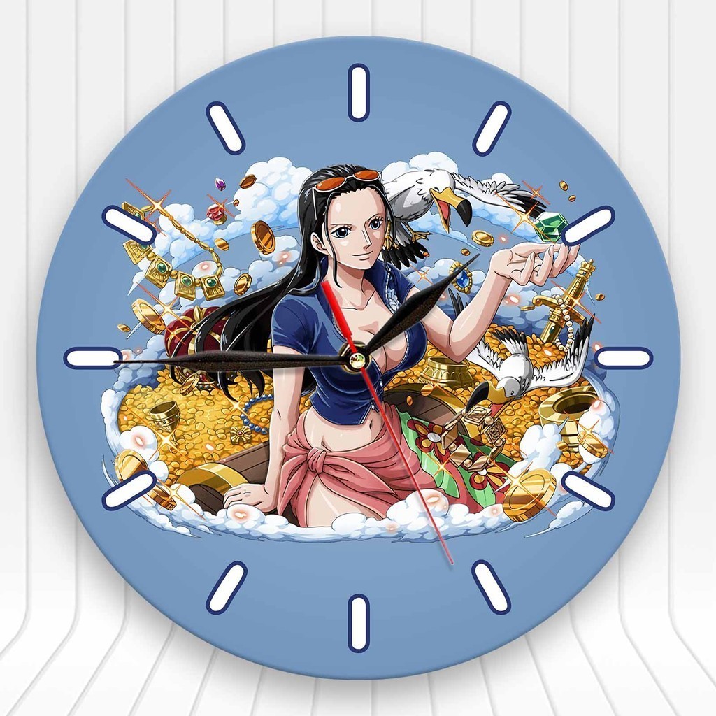 Jual JAM DINDING KAYU KAYU MDF ANIME ONEPIECE 005 - NICO ROBIN ONE ...