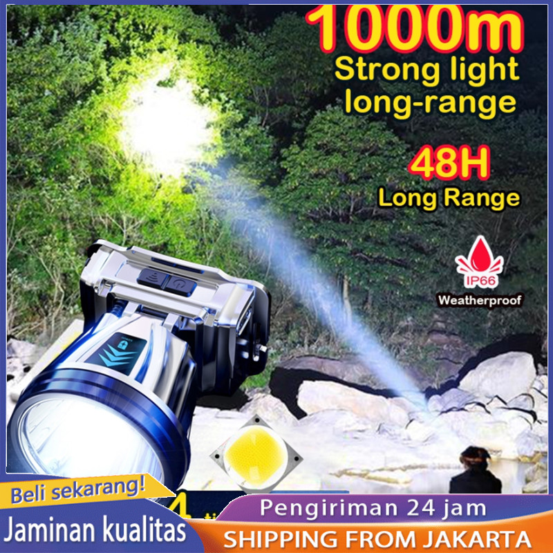 Jual Senter Kepala 300W 300Watt senter kepala super terang Senter ...