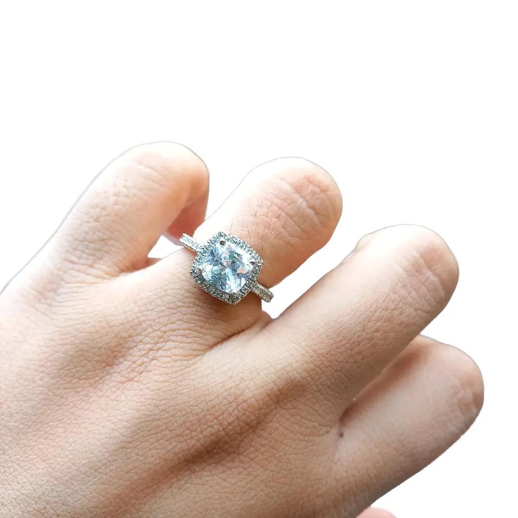 Jual New Cincin Diamond Elegan Perhiasan Cantik Titanium Asli ( FREE ...