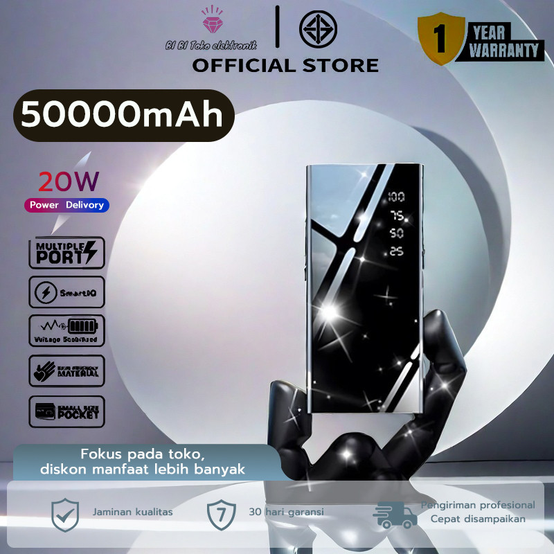 Jual LIANGWE LENTIVEN Powerbank 50000mah Digital Display Fast Charging ...