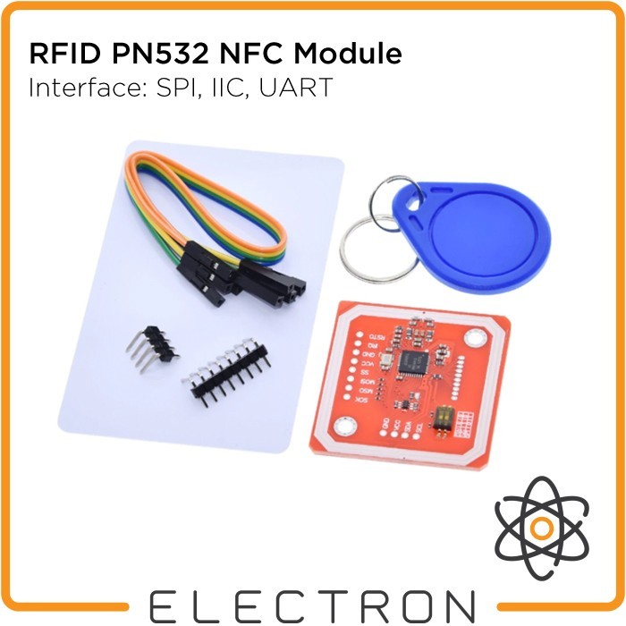 Jual RFID PN532 NFC Module ISO14443 A/B Reader Sensor Arduino Raspberry NXP | Shopee Indonesia