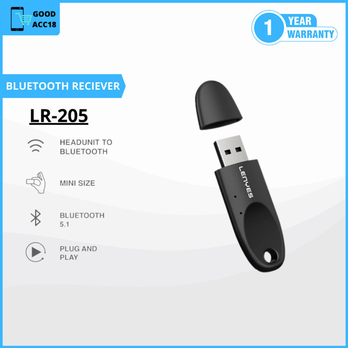 Jual Bluetooth Receiver USB LENYES LR205 Wireless Adapter 5.1 Alat ...