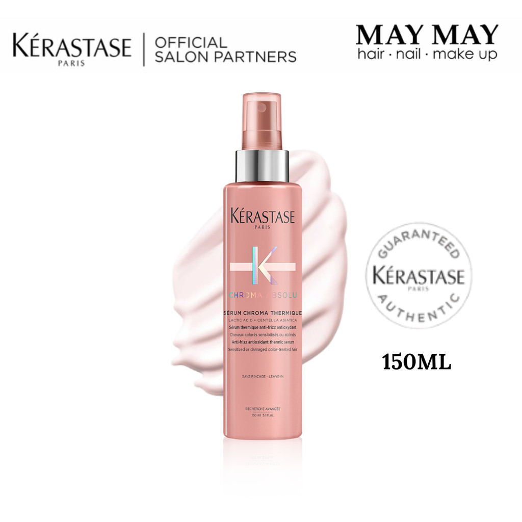 Jual Kerastase Serum Chroma Protect 150ml Heat Protectant Rambut ...