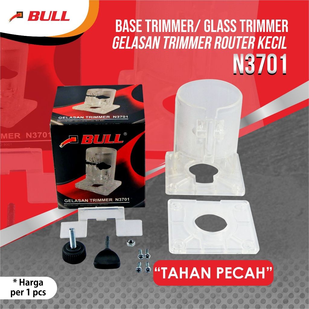 Jual BULL gelasan trimmer N3701 router kecil base trimmer / glass ...