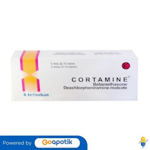 Jual Cortamine Box 50 Tablet | Shopee Indonesia