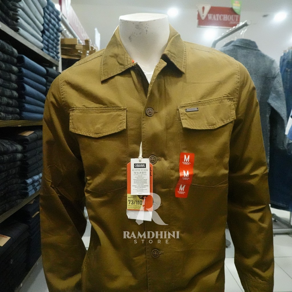 Jual CARDINAL Casual Jaket Pria EAJAR00406J 03B 0924 | Shopee Indonesia