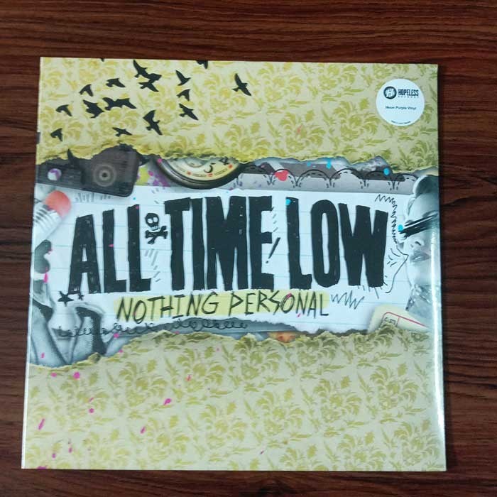 Jual Vinyl ALL TIME LOW - Nothing Personal | Shopee Indonesia