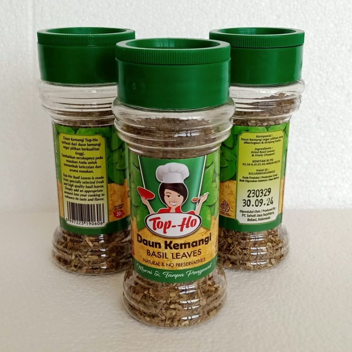 Jual TOPHO DAUN BASIL KERING / BASIL FLAKES 20g | Shopee Indonesia
