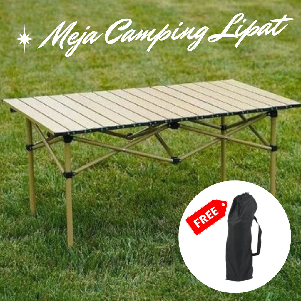Jual Meja Kemping Kursi Lipat Set Meja Lipat Outdoor Portable Meja ...