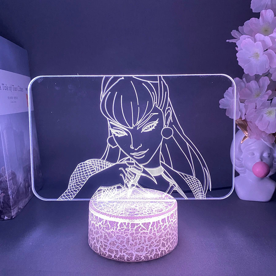 Jual LOL KDA Evelynn 3D Acrylic Lamp Cool Gamign Room Decoration ...