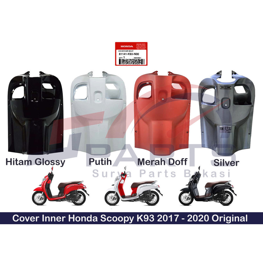 Jual Cover Inner Honda Scoopy k93 Dasbor Honda Scoopy K93 2017 - 2020 ...