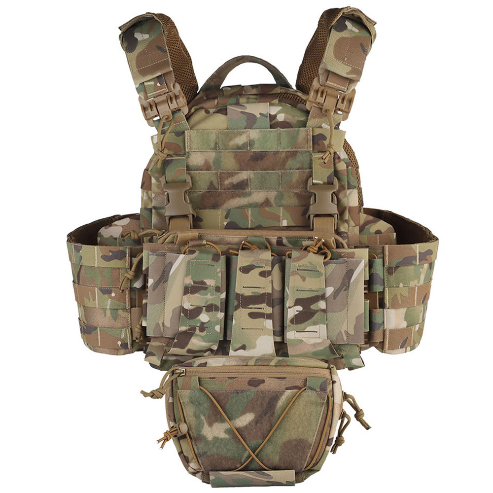 Jual ARC Tactical Vest Plate Carrier with Quick Release Buckle 5.56 ...