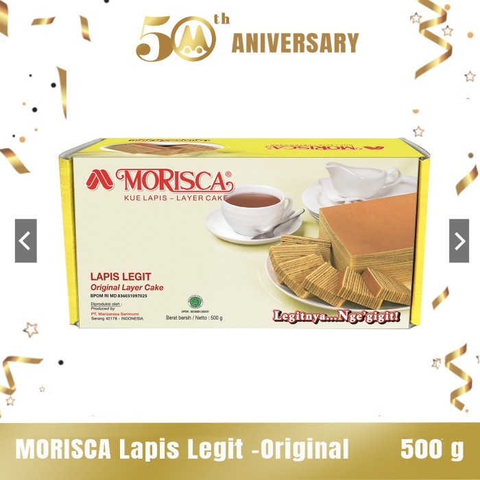 Jual Morisca Lapis Legit Original 500gr | Shopee Indonesia