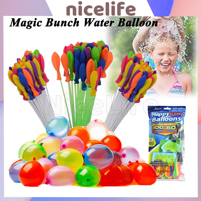 Jual Balon Air 111 Pcs / Mainan Anak Magic Water Balon / Mainan Perang ...