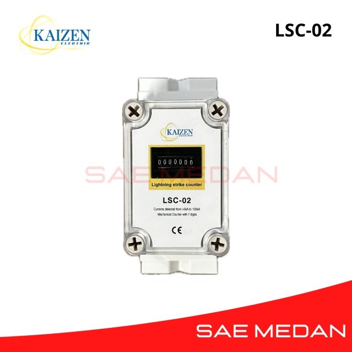 Jual Mechanical Lightning Strike Counter / Lightning Event Counter ...