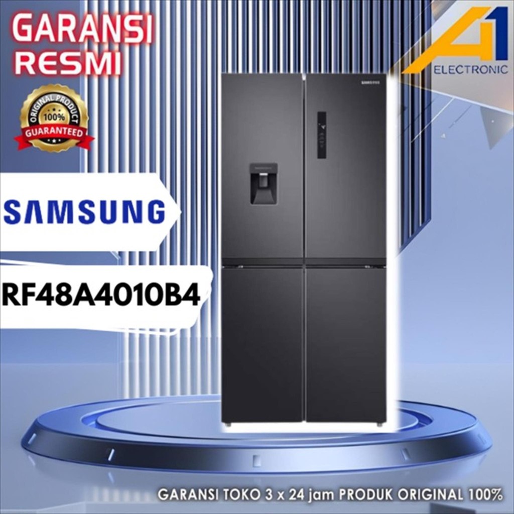 Jual SAMSUNG Kulkas RF48A4010B4 / RF48 MultiDoor 511 L Dispenser ...