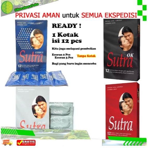 Jual (SDA) PRIVASI 100% TERJAMIN J&T JNE Kondom Condom SUTRA 003Merah / RM / Plus / HITAM OK ...