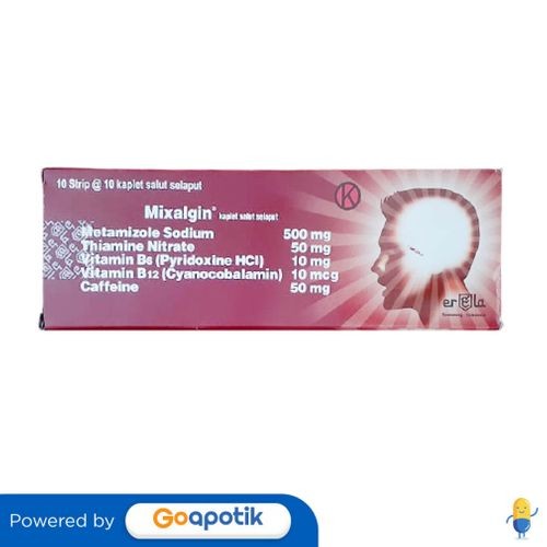 Jual Mixalgin Box Isi 100 Kaplet | Shopee Indonesia