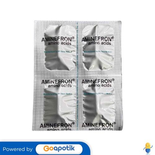 Jual Aminefron Strip Isi 4 Kaplet | Shopee Indonesia