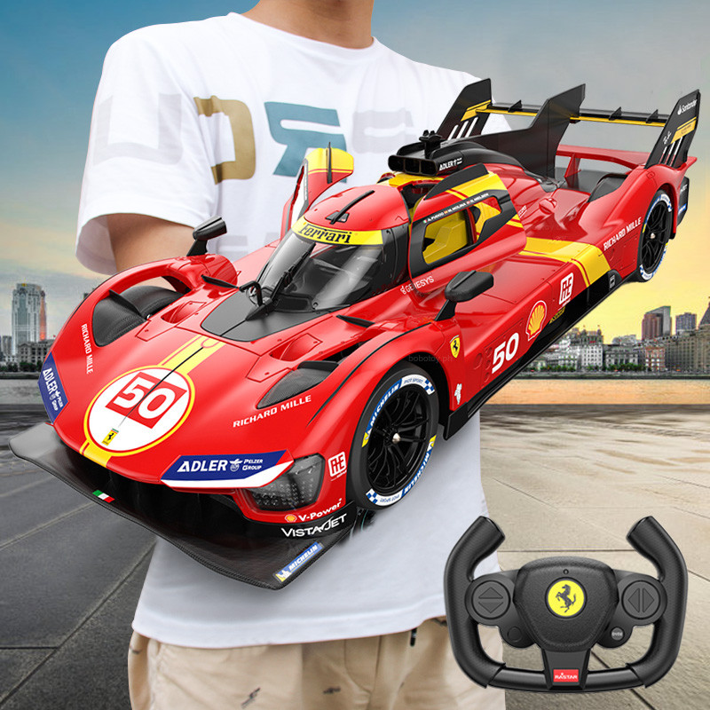 Jual 1/14 Ferrari 499P #50 2024 Champion 24H Le Mans Rally RC Car Model ...