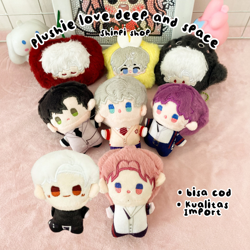 Jual Plushie Love Deep And Space Sylus Rafayel Zayne Xavier Boneka ...