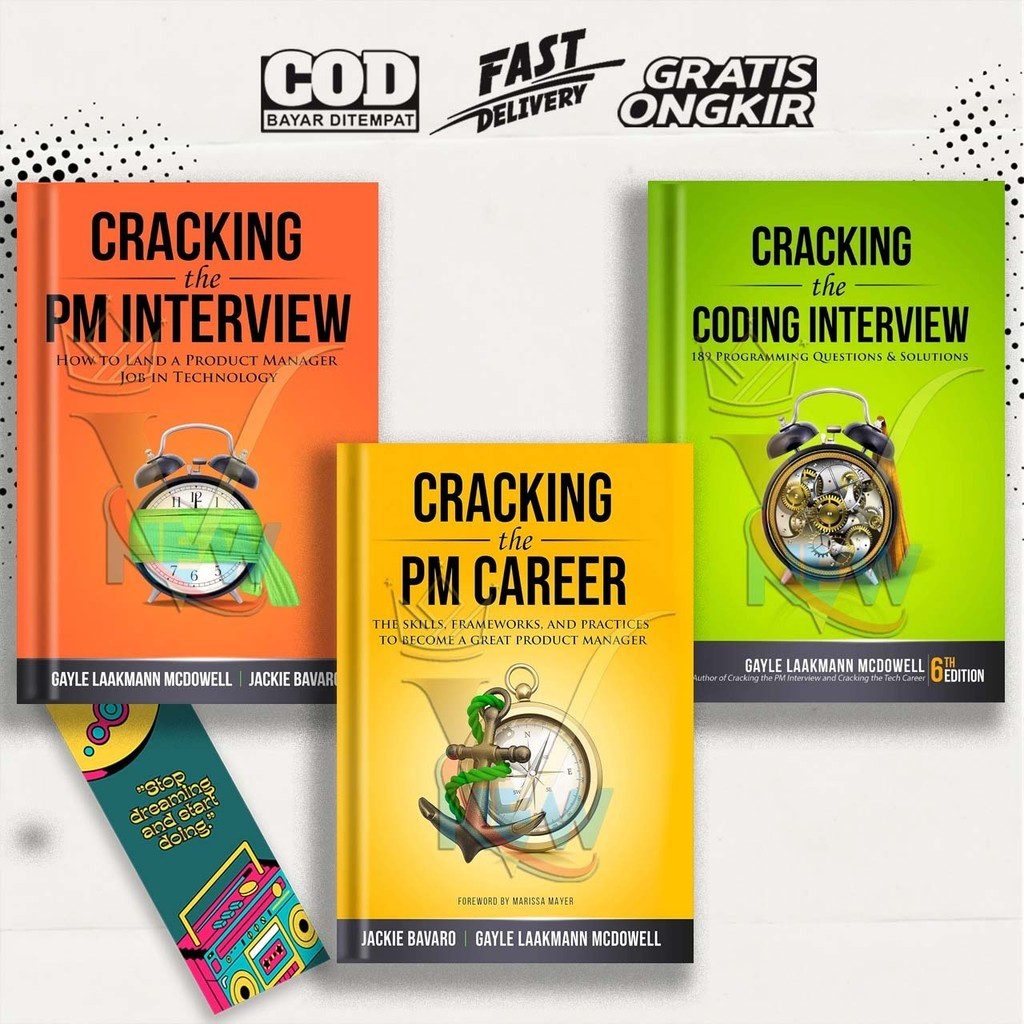 Jual Cracking the Coding Interview By Gayle Laakmann McDowell (English) | Shopee Indonesia