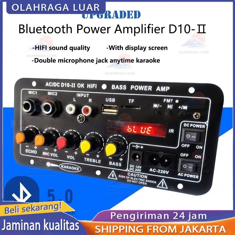 Jual NEW///D10 900W Amplifier Board Amplifier Board Audio Bluetooth USB ...