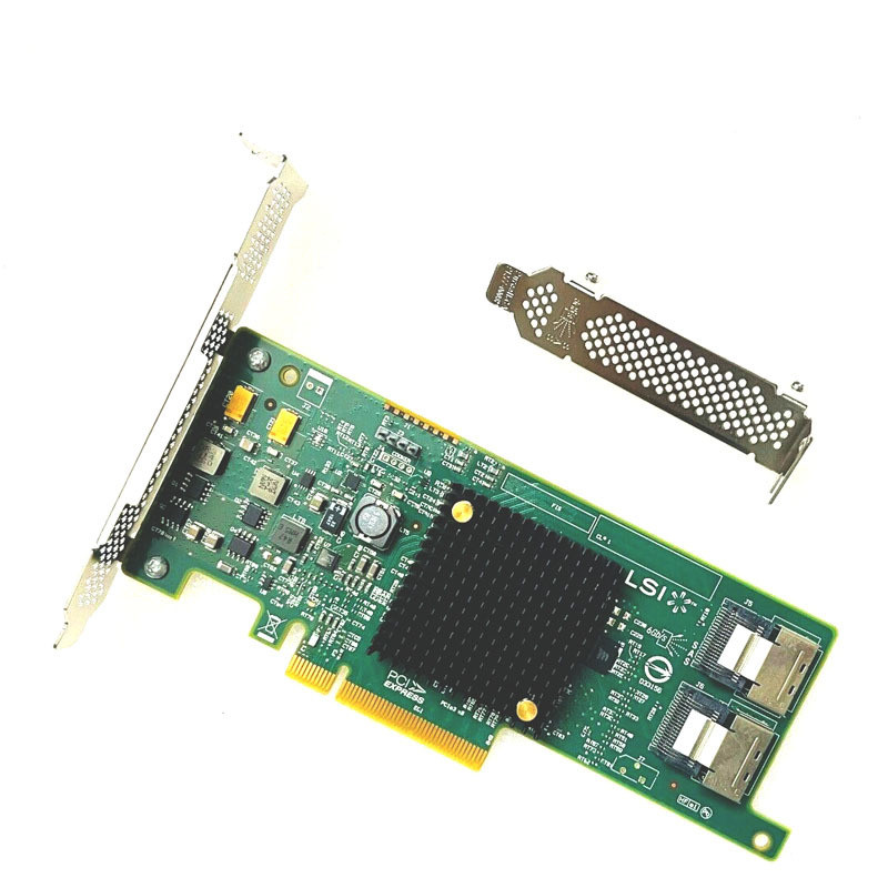 Jual LSI 9207-8i RAID Controller Card 6Gbs SAS HBA P20 IT Mode For ZFS ...