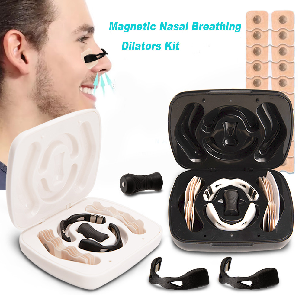 Jual Magnetic Nasal Breathing Dilators Kit Nasal Dilator Boost Oxygen ...