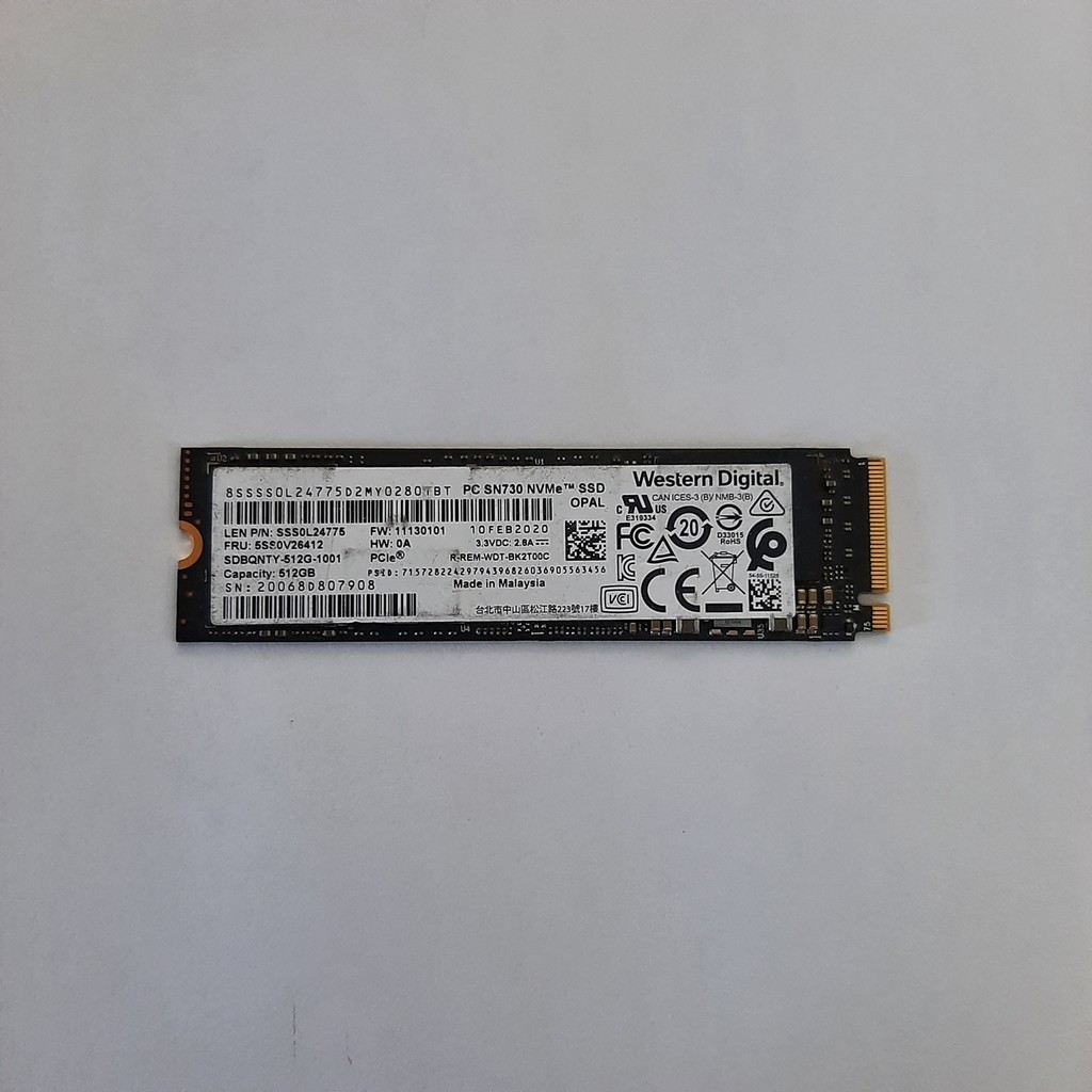 Jual SSD M2 NVME 256GB 512GB WD Western Digital SN730 | Shopee Indonesia