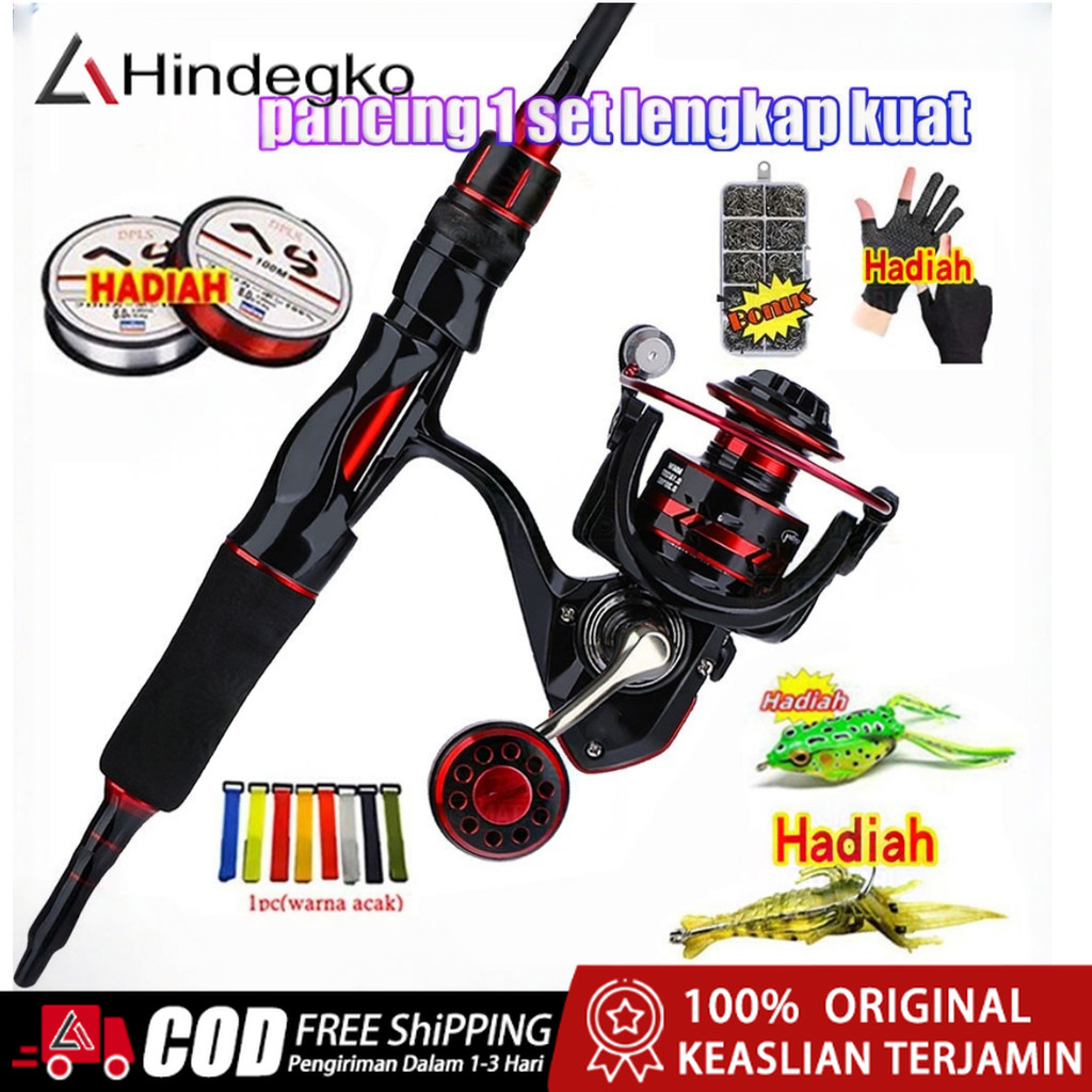 Jual 【#Beli 1 Dapat 8#】Set Pancing 1.8m/2.1m Joran Pancing 1000-4000 ...