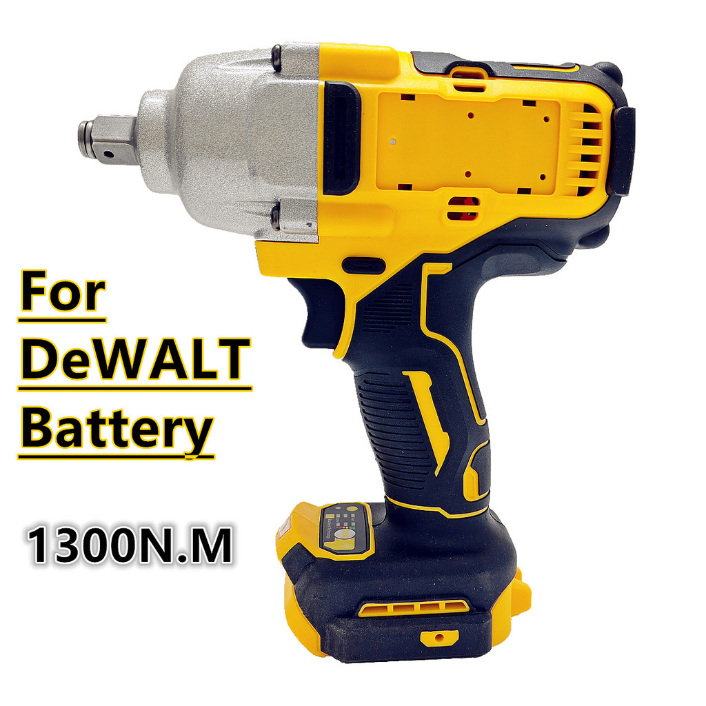 Jual Fit For DeWALT 20V 18V Battery Brushless Impact Wren- 1300N.M High ...