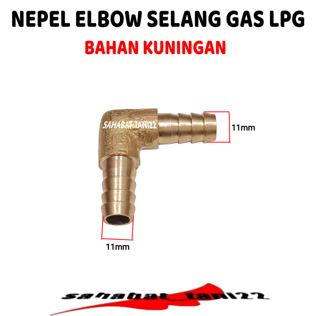 Jual Nepel Elbow Sambungan Selang Gas Sambungan L Selang Gas | Shopee ...