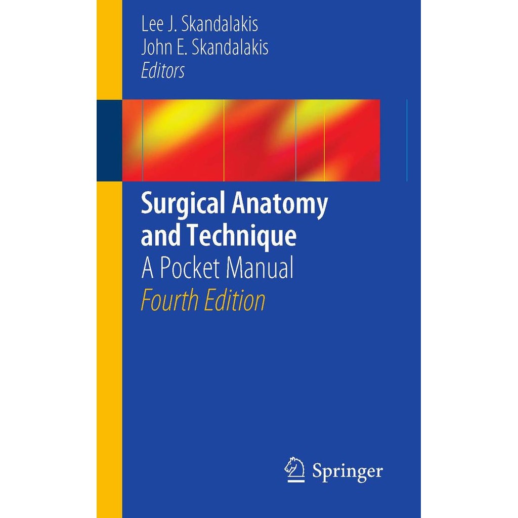Jual Buku Surgical Anatomy and Technique_ A Pocket Manual-Springer ...