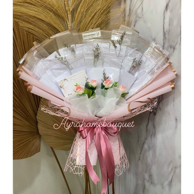 Jual [20 SLOT COMPLETE] Kerangka Money Bouquet Buket Bunga Uang Kosong ...
